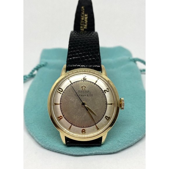 Omega Tiffany & Co | Jewelry | 944 Omega Tiffany Co 14k Solid Gold ...
